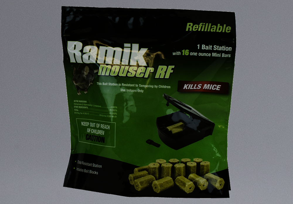 Ramik® Mouser Refillable Bait Station | Rodent Trap